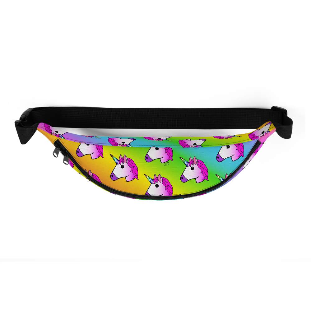 Unicorn Rainbow Fanny Pack – CoreyPaigeDesigns