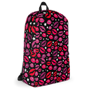 Lips & Stars Black Backpack – CoreyPaigeDesigns