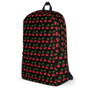 Cherries Black Backpack – CoreyPaigeDesigns